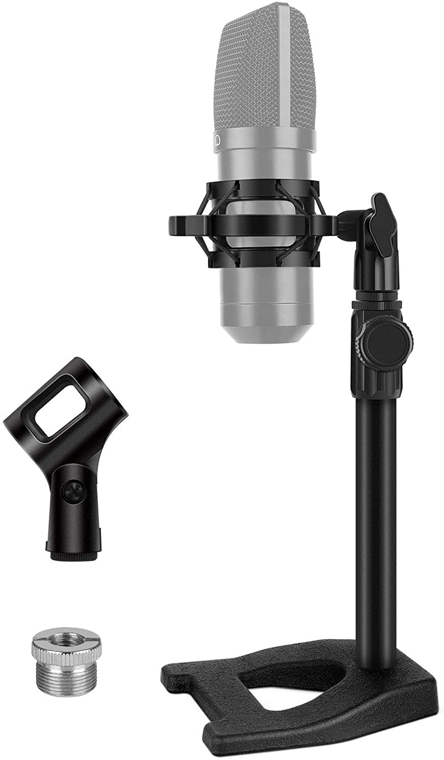 Microfoon Stand, mic Stand Bureau Met Gewogen Base... – Vicedeal