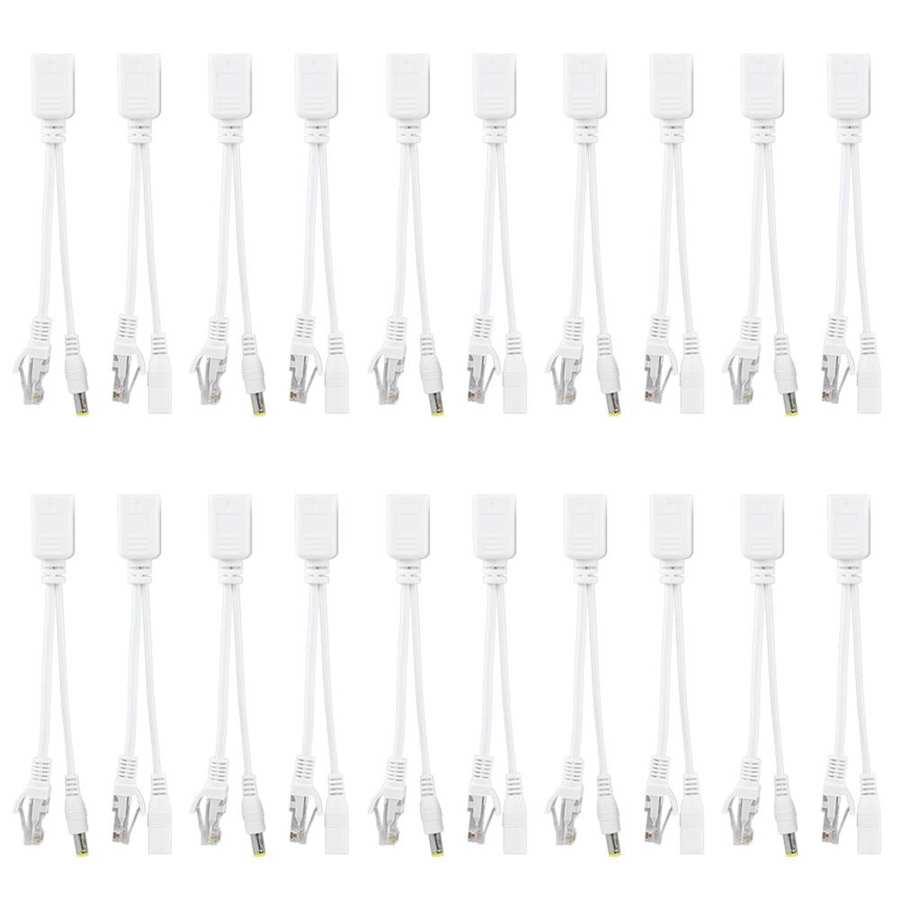 10 par dc 12 v ip kamera poe rj45 kabel power ov... – Grandado