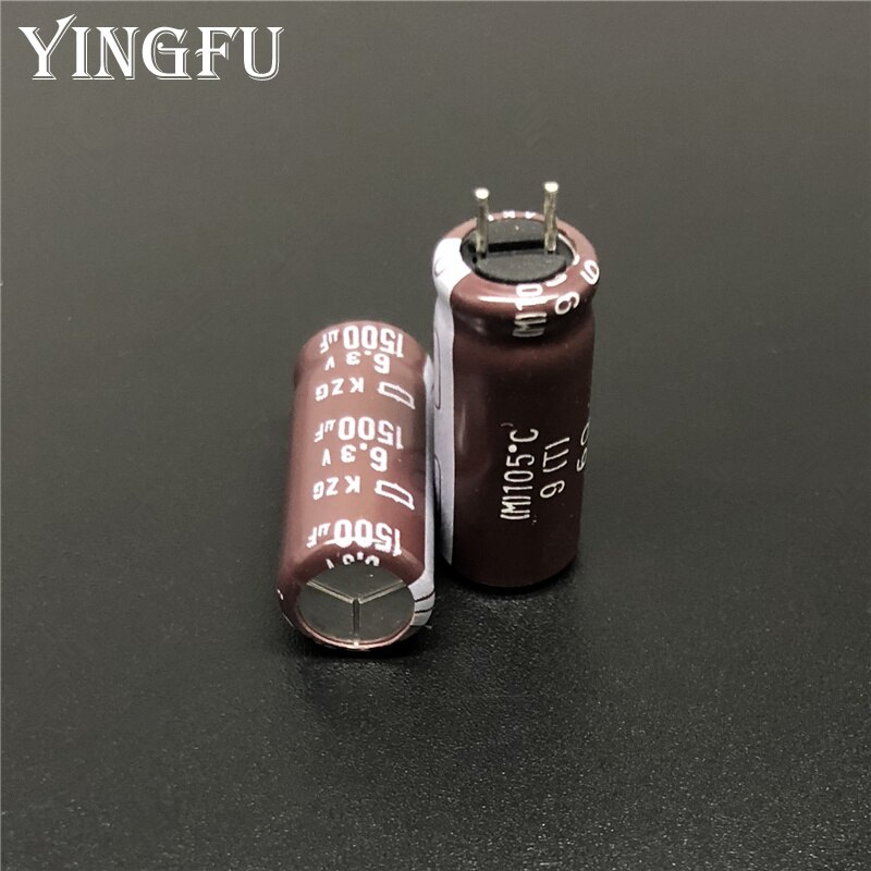 20 St Parti 1500uf 6 3v Ncc Kzg serien 8 X 20mm Super L g Esr 6 3 V