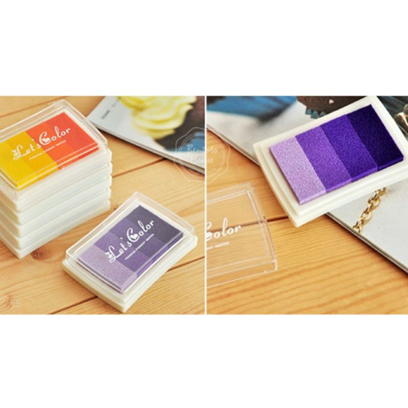 6Pcs 6Pcs Kids Fingerprint Painting Colorful Ink P... – Grandado