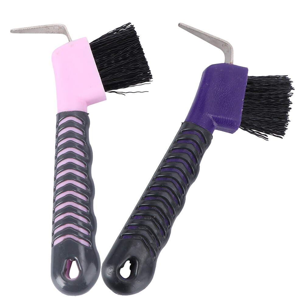 2Pcs Horse Hoof Pick Brushes Horse Hoof Cleaning B... – Grandado