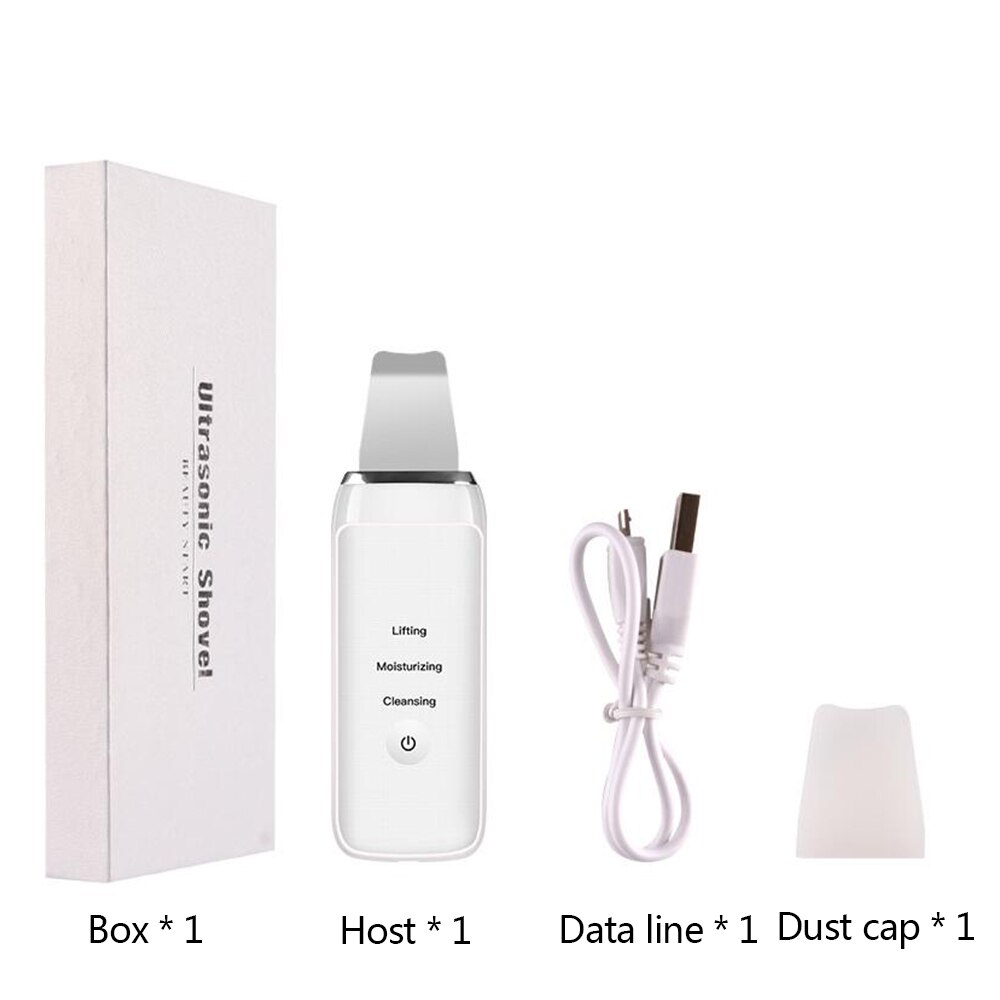 Ultrasonic Skin Scrubber Exfoliating Facial Ion De... – Vicedeal