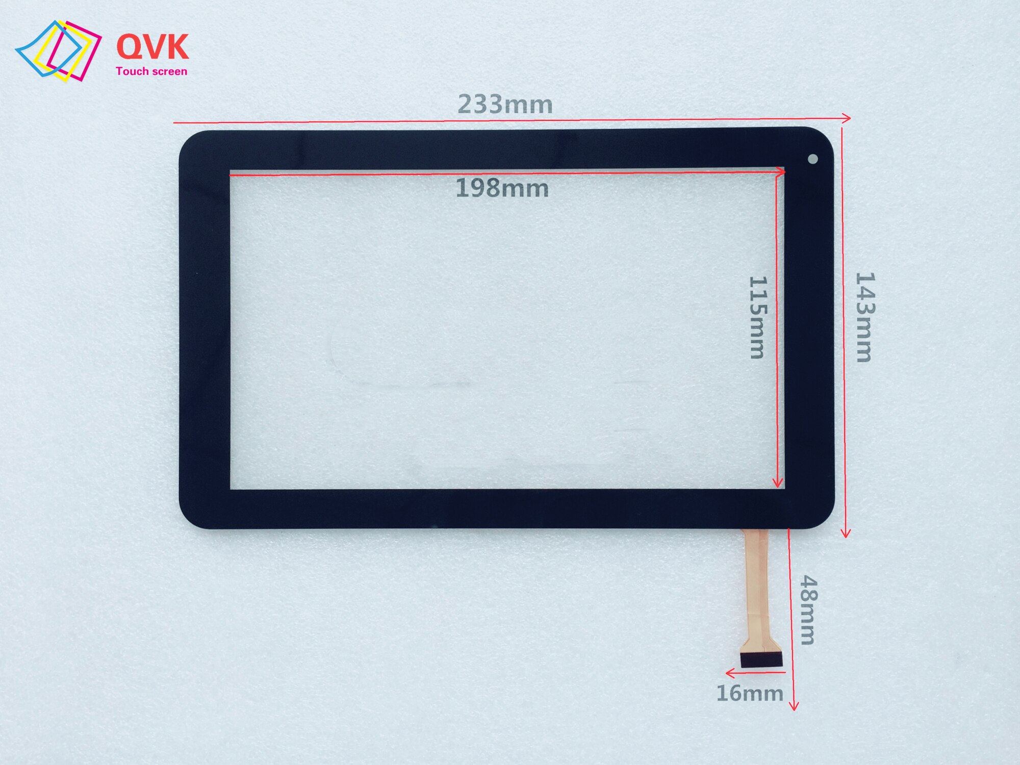 9 Inch Touch Screen P/N CX17-067-FPC-002 Capacitie... – Grandado