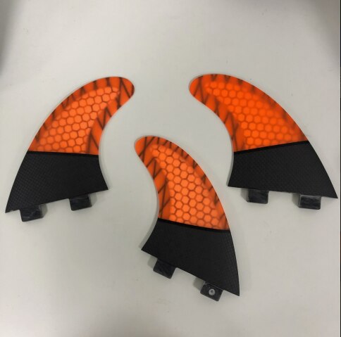 FCS 3PCS G5 Surfboards Fins green,red,orange color... – Grandado