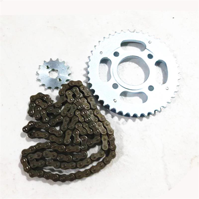 Motorcycle Spare part Chain set with gear sprocket... – Grandado