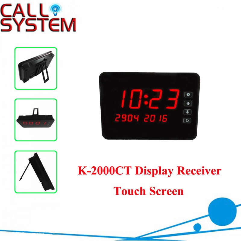 Wireless Call System Display Touch Screen K-2000CT... – Grandado