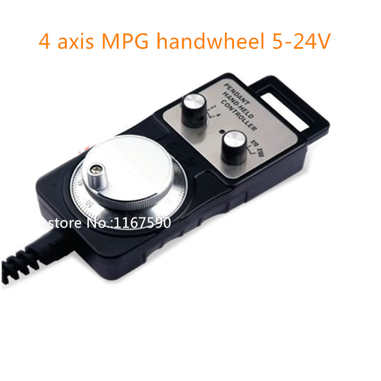 Universal CNC Router Hand Wheel 4 Axis MPG Pendant... – Grandado