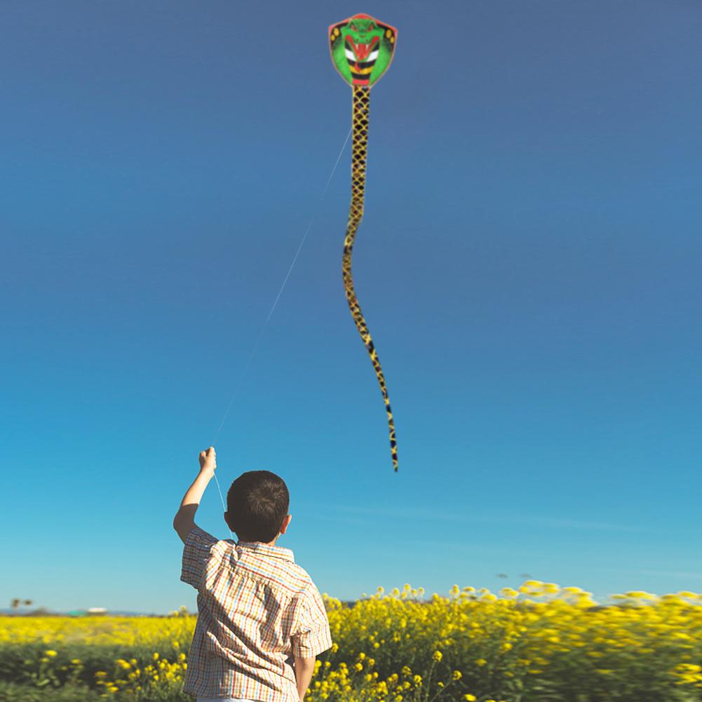 7m Colorful Snake Shape Kite Outdoor Funny Flying ... – Vicedeal