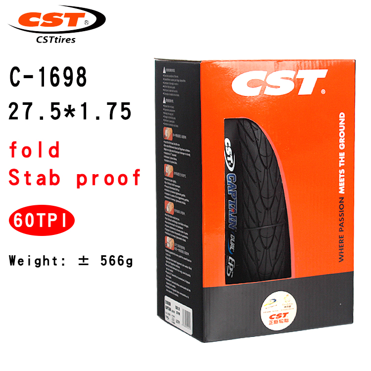 CST mountain bike tires C1698 Folding Stab proof 2... – Grandado