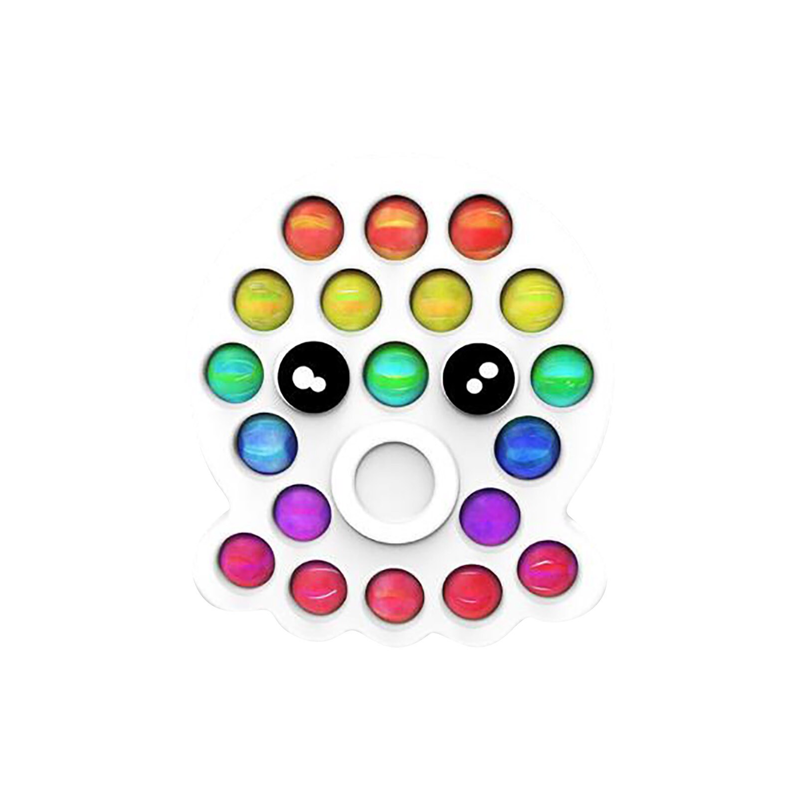 Desktop Fun Shaped Push Bubble POPIt Silicone Reus... – Grandado