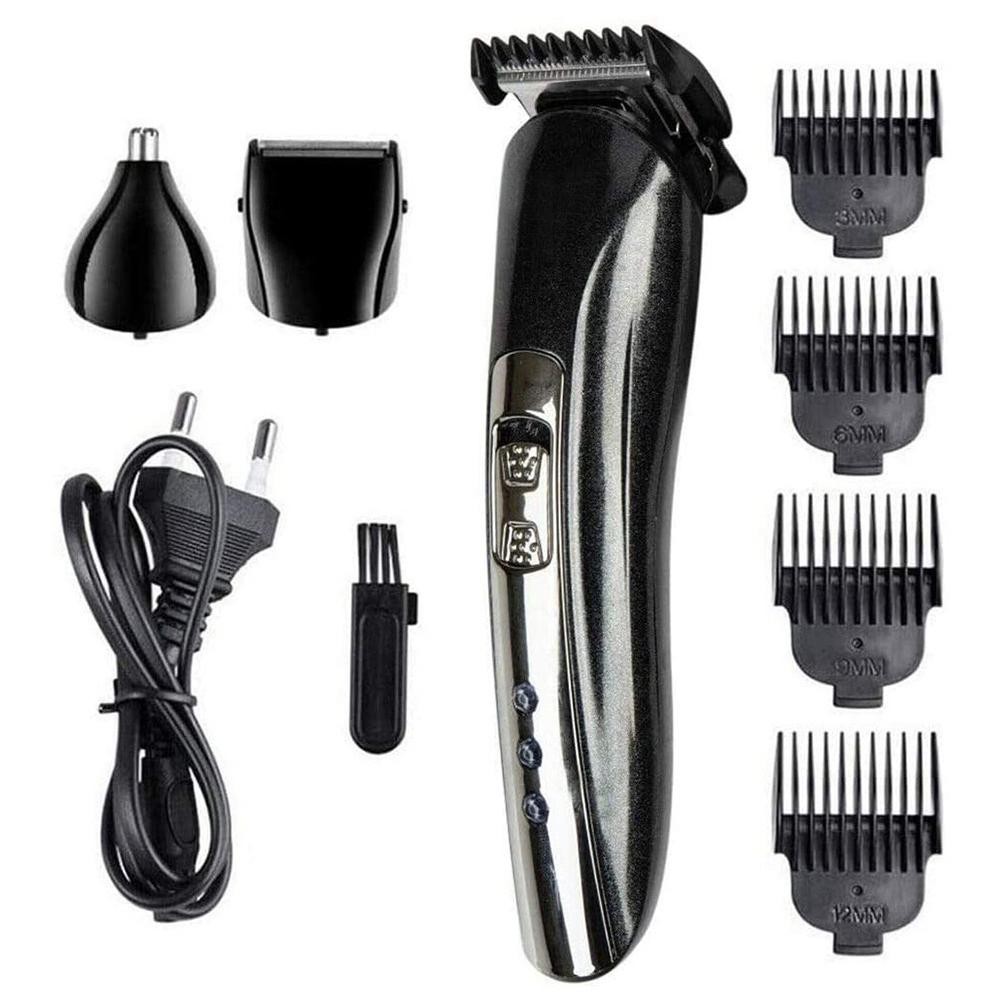 3 In 1 Electric Hair Clipper Set Beard Shaver Rech... – Grandado