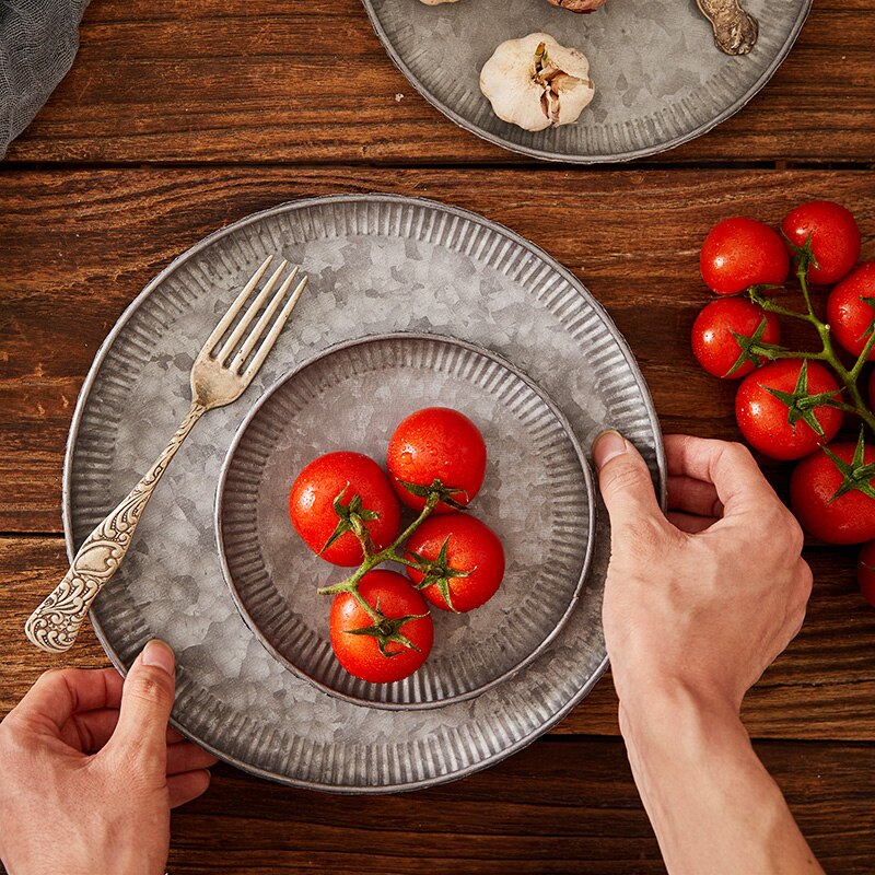 Vintage Iron Craft Lace Iron Plate Handcrafted Rou... – Vicedeal