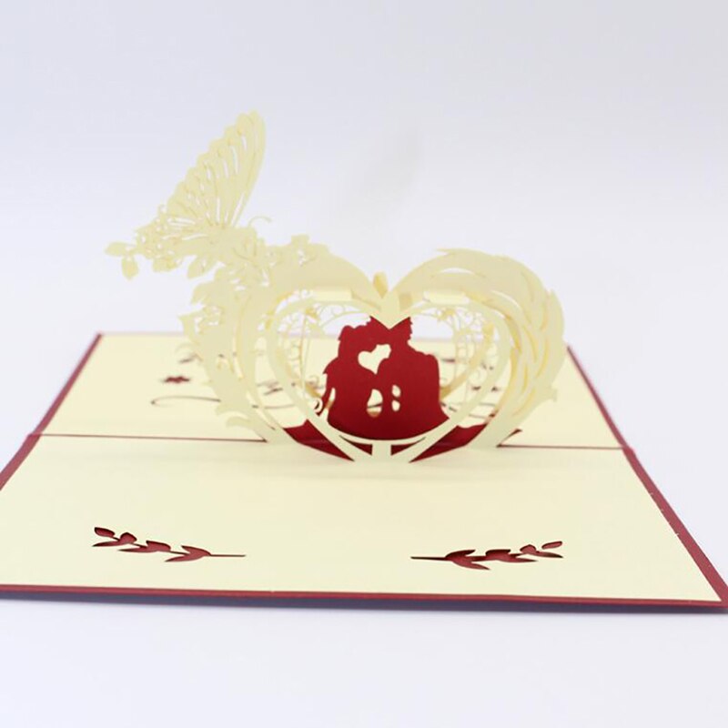 3D Pop Up Card 3D Greeting Card Happy Lovers Valen... – Grandado