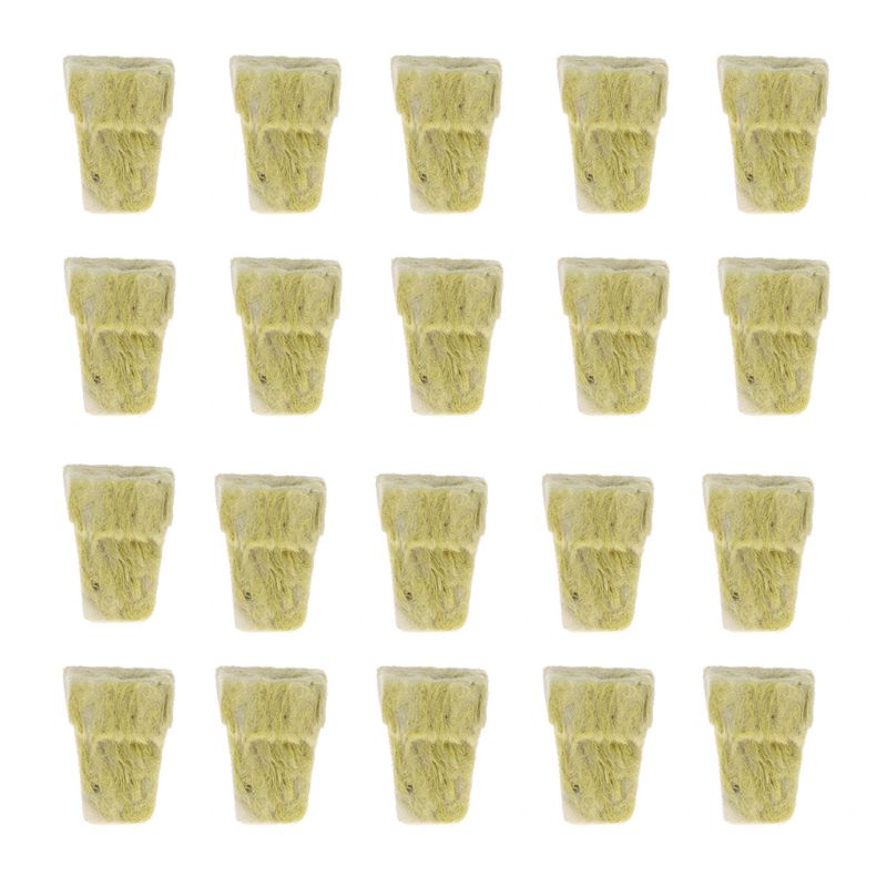 Rockwool Plant Starter Cube Hydroponic Grow Soille... – Grandado