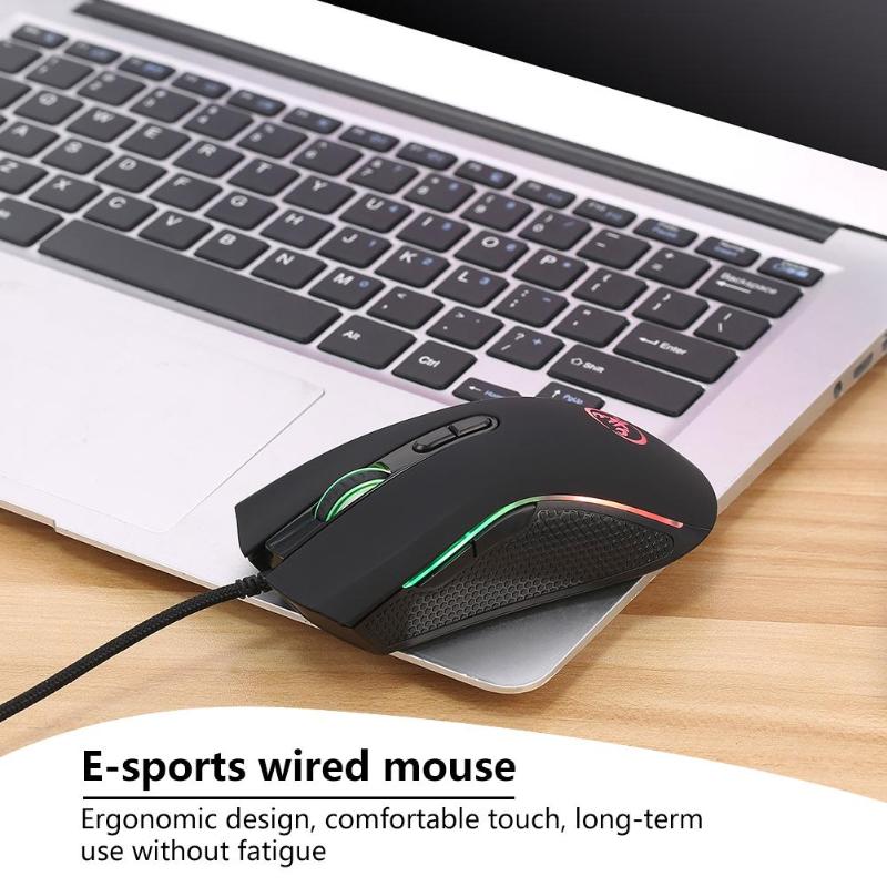Cable Mouse A869 HXSJ Colorful Luminous Game Mouse... – Grandado
