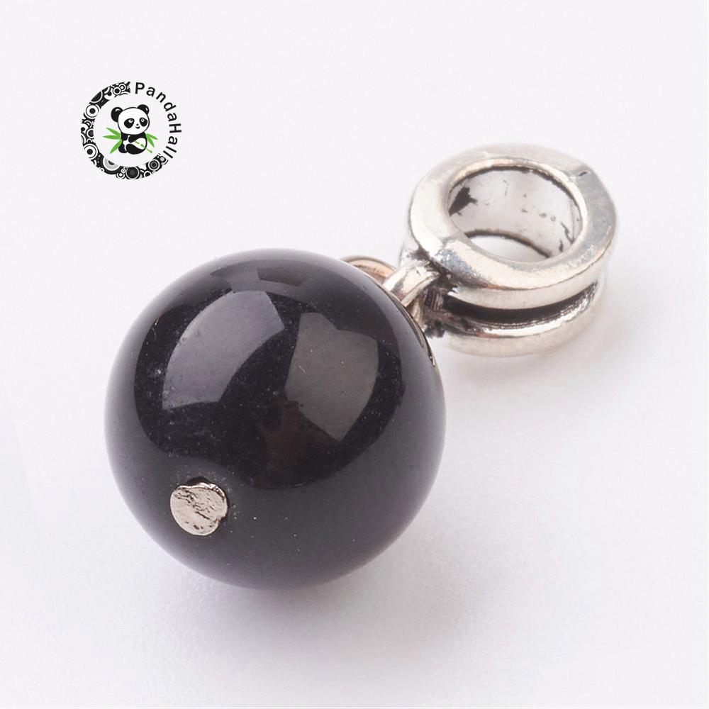 50 pcs/lot 25mm alliage européen rond pendentif gr... – Grandado