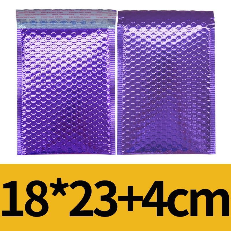 Purple Bubble Mailers,18*23+4cm Envelopes with Bub... – Grandado