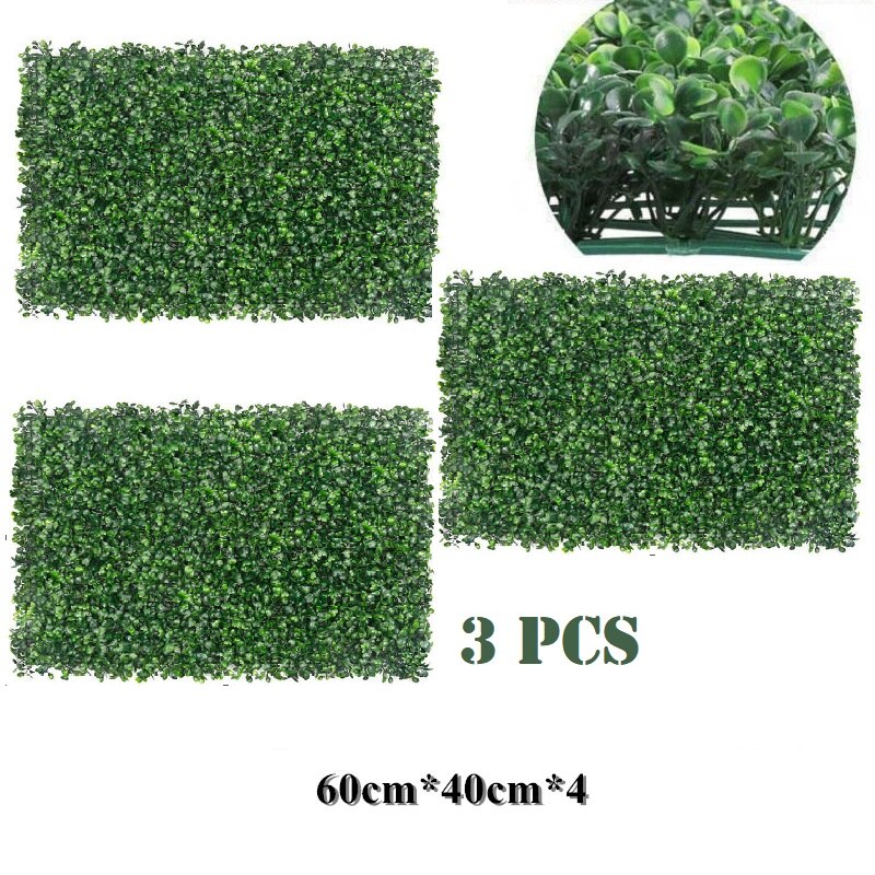 1/3/5pcs Artificial Topiary Hedge Plant, UV Protec... – Vicedeal