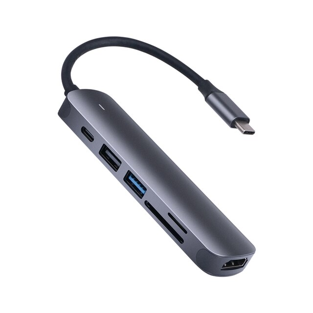 Type-C Om Pd USB3.0 USB2.0 Hdmi Sd/Tf Usbc Hub Doc... – Grandado