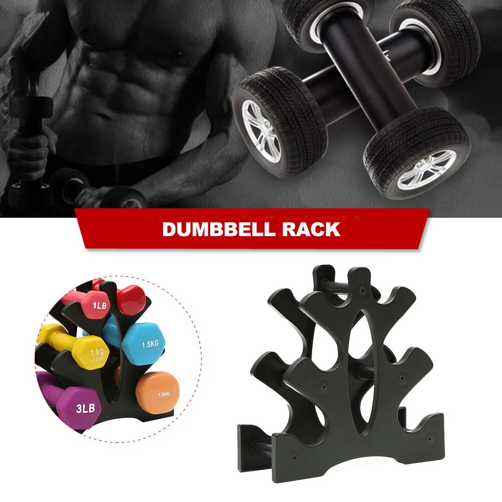 25kg Maximum Load 3-tier Mini Dumbbell Storage Rac... – Grandado