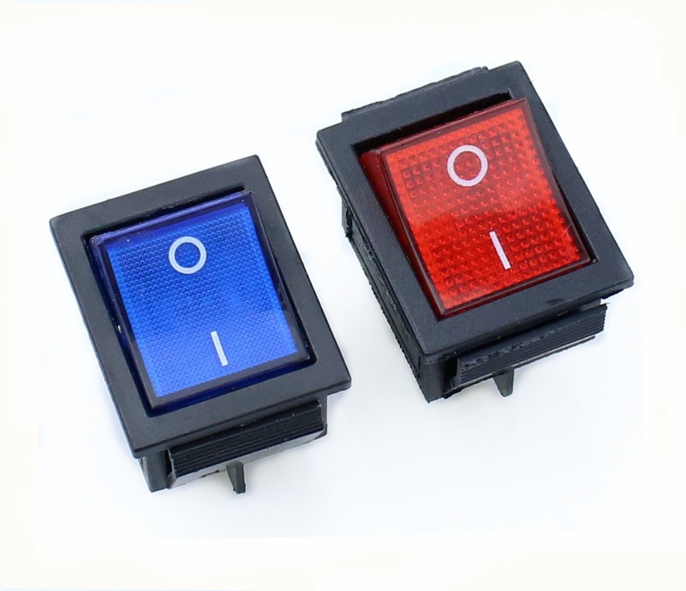 5Pcs Rast Rocker Switch Power Schalter I/O 4 Pins ... – Vicedeal