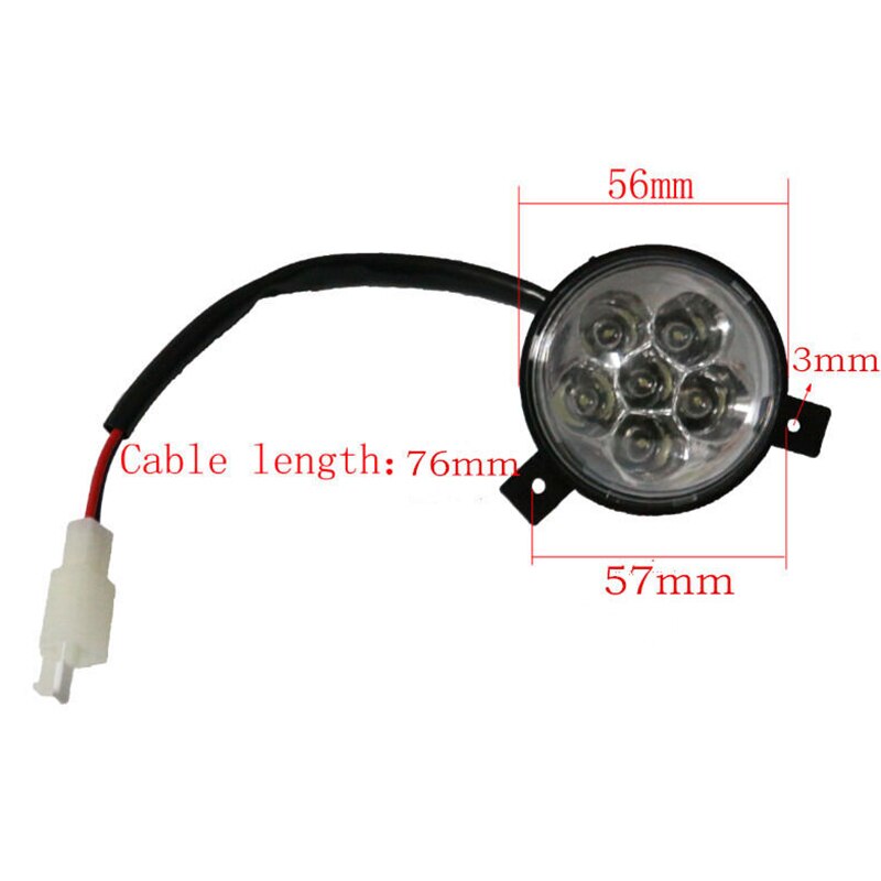 24V 15W 2 wire LED front headlight head light lamp... – Grandado