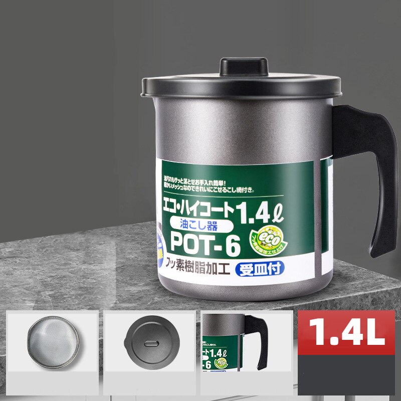 1.5/1.9L Rvs Olieaanzuigzeef Pot Kan Deksel Kan St... – Grandado