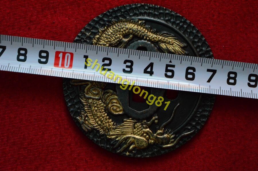 Unique Japanese Alloy Guard Tsuba For Samurai Kata... – Vicedeal