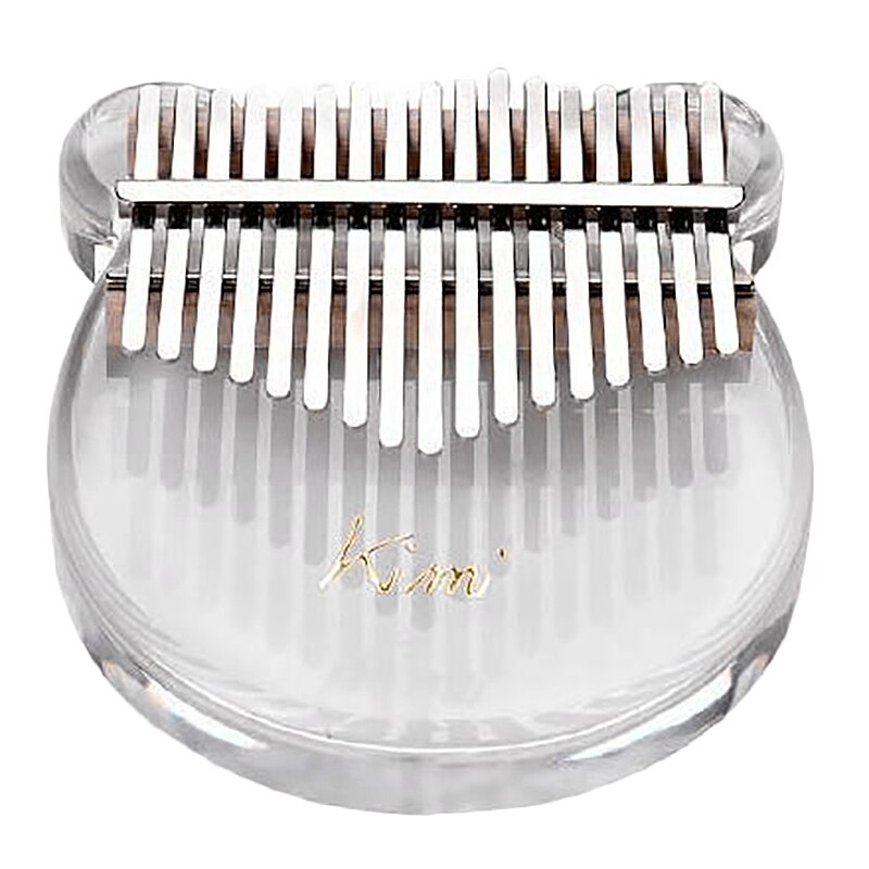 KIMI 17 Key Kalimba Acrylic Thumb Piano Transparen... – Grandado