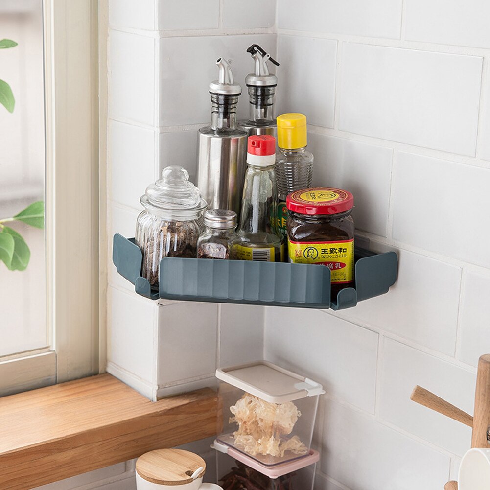 Bathroom Corner Shelf Organizer Shampoo Holder Tri... – Vicedeal