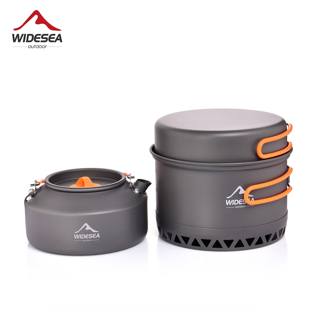 Widesea Camping Pot 1.3L 2.3L Cookware Outdoor Coo... – Grandado