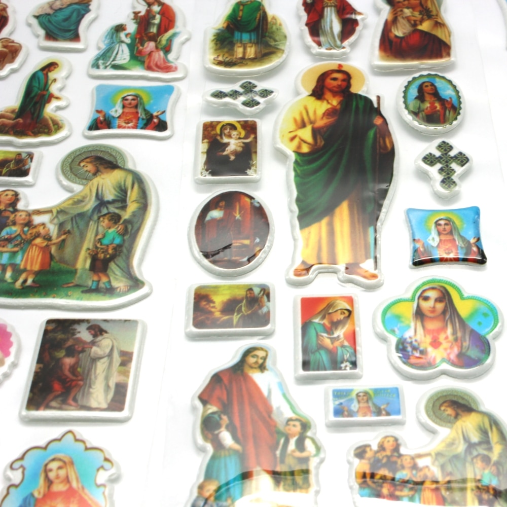 Jesus Stickers 5pcs/lot Christ the Savior Cartoon ... – Grandado