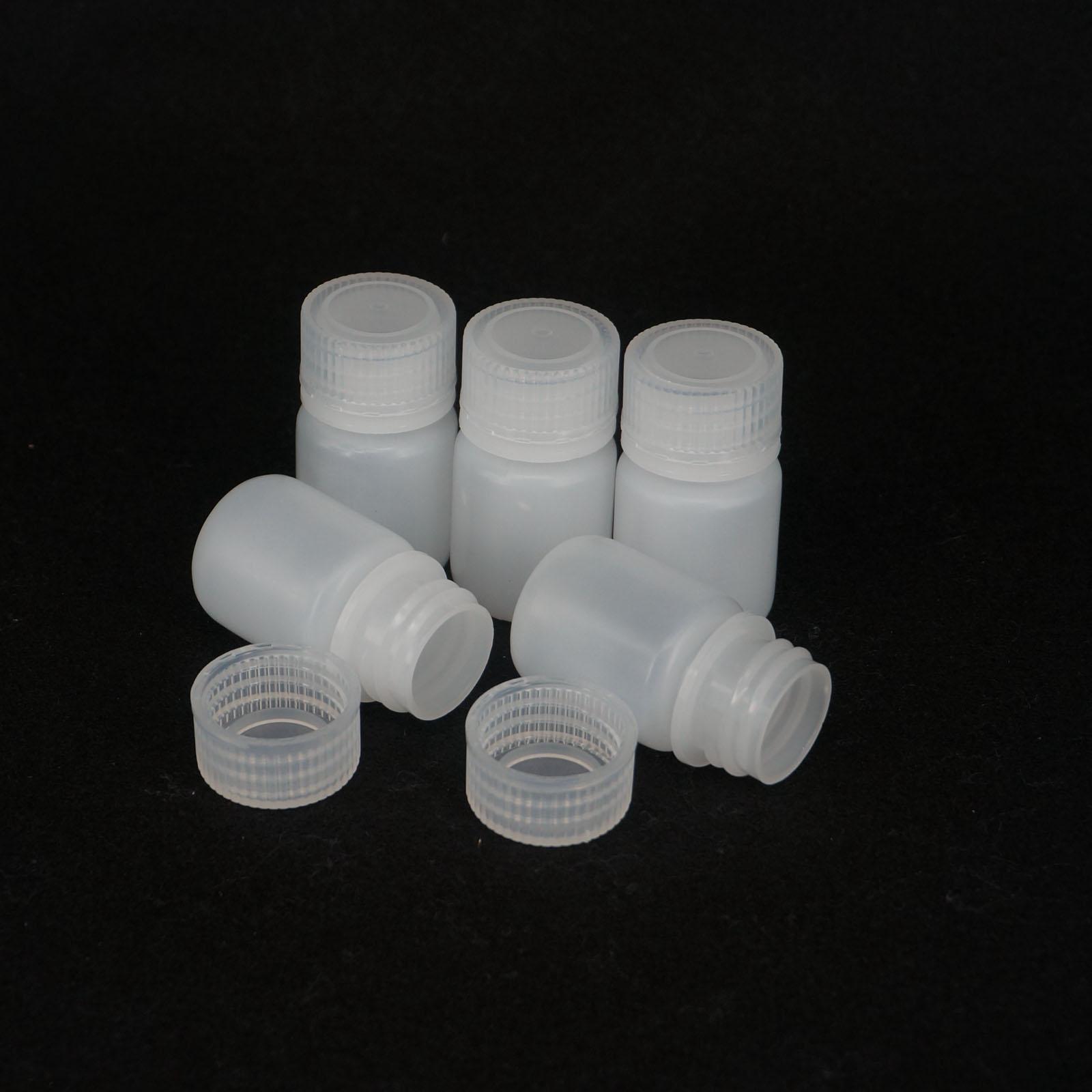 Lot5 30ml White PP Plastic Cylindrical Chemical Co... – Vicedeal