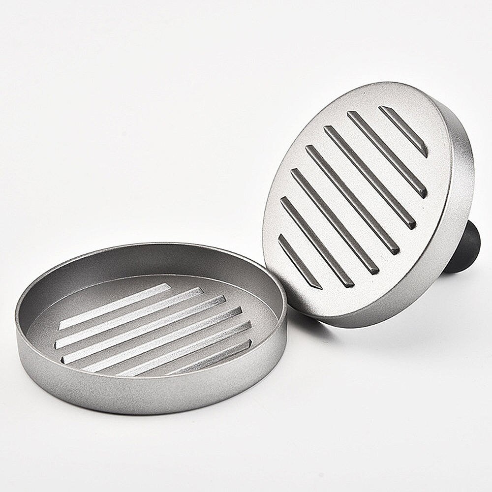 Metal Hamburger Meat Press Mold Burger Patty Grill... – Vicedeal