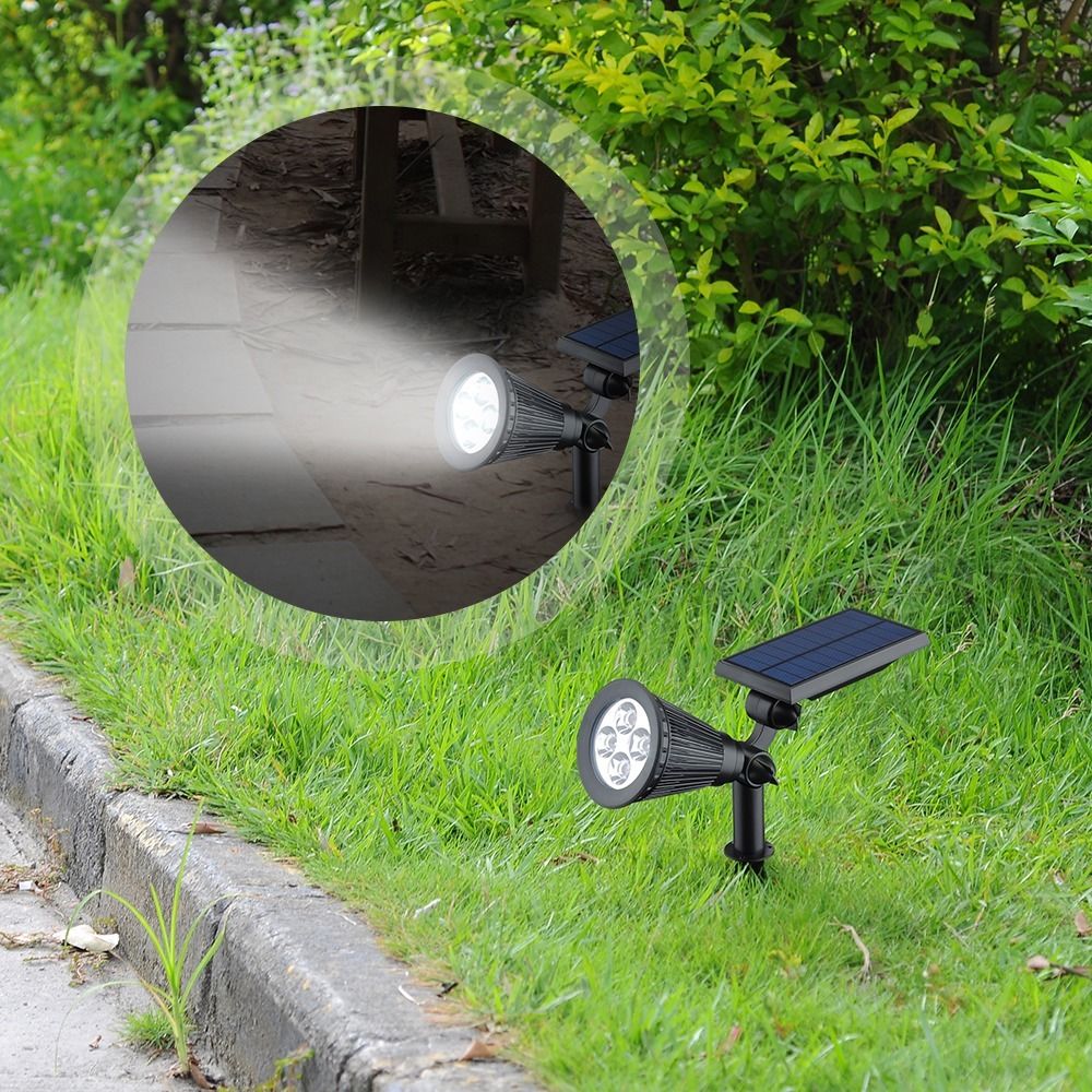 4 LED Solar Power Garden Lamp Spotlight Outdoor La... – Vicedeal