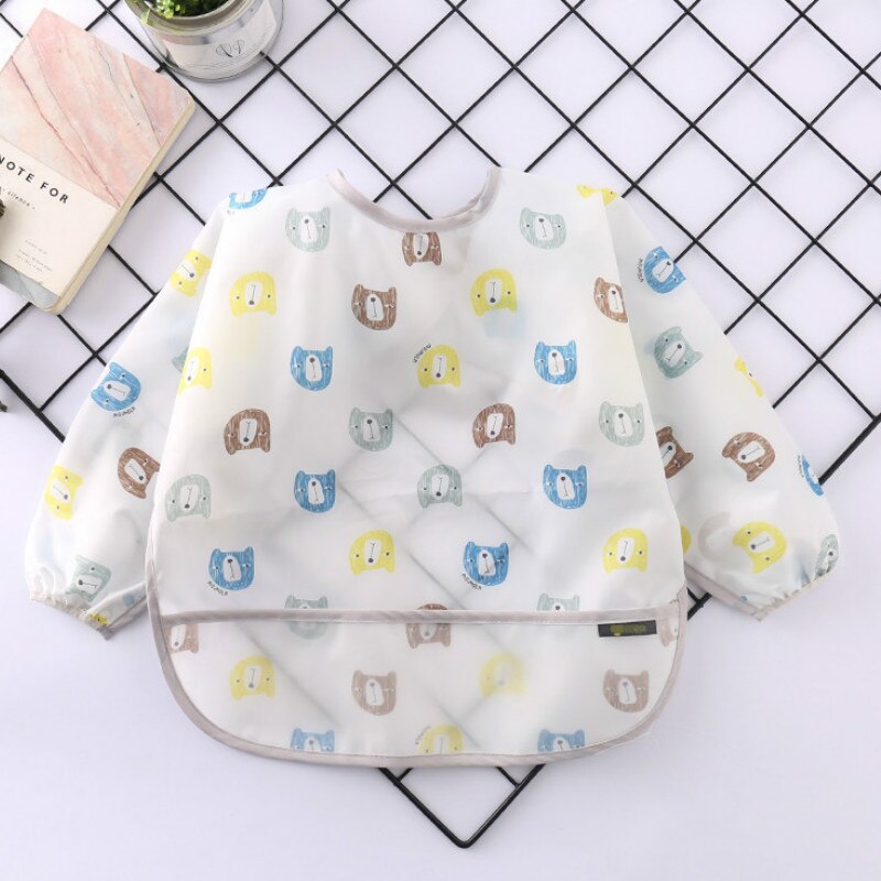 Baby Bibs Waterproof Kid Eating Clothing Children'... – Grandado