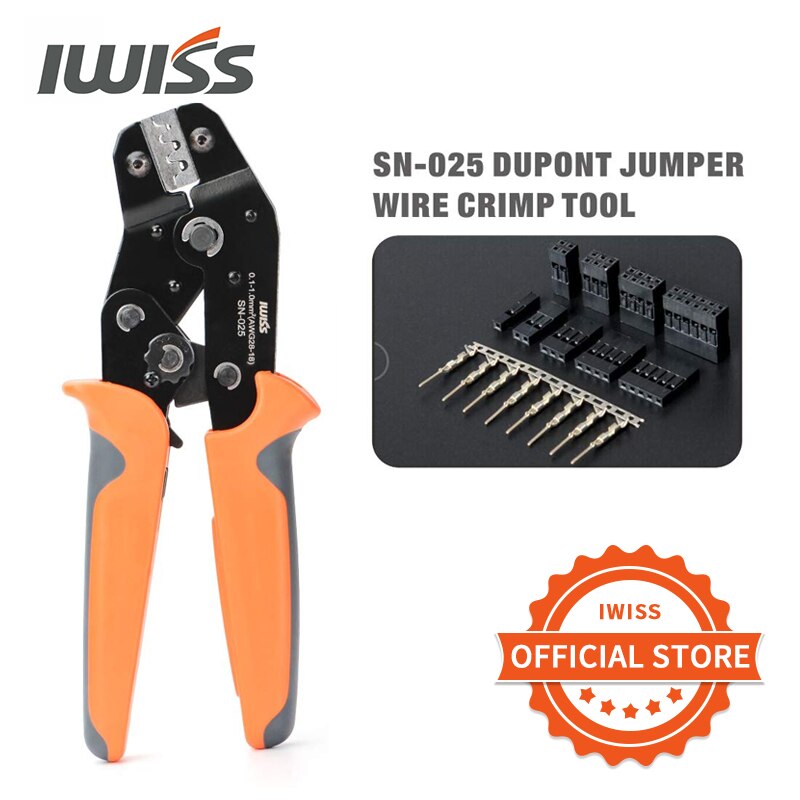 IWISS SN-025 F Crimp Dupont Terminal Crimp Tool AW... – Grandado