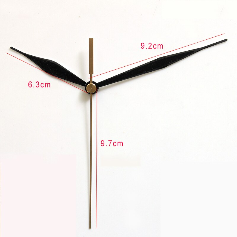 Manos del reloj del Eje S 12 # negro (solo manos) ... – Grandado