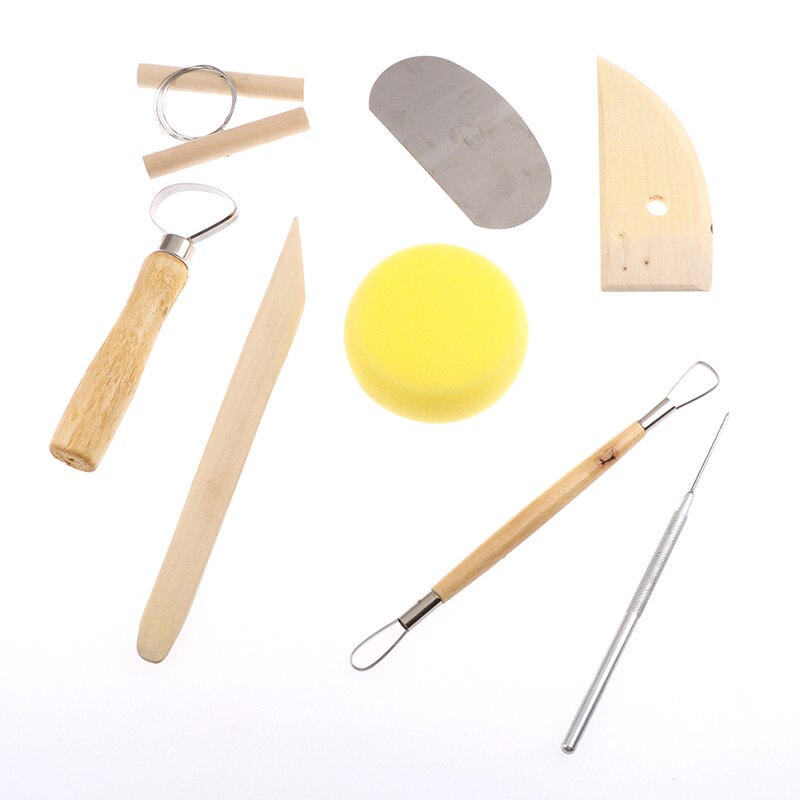 8Pcs/set Pottery DIY Tool Kit Clay Making Ceramics... – Vicedeal