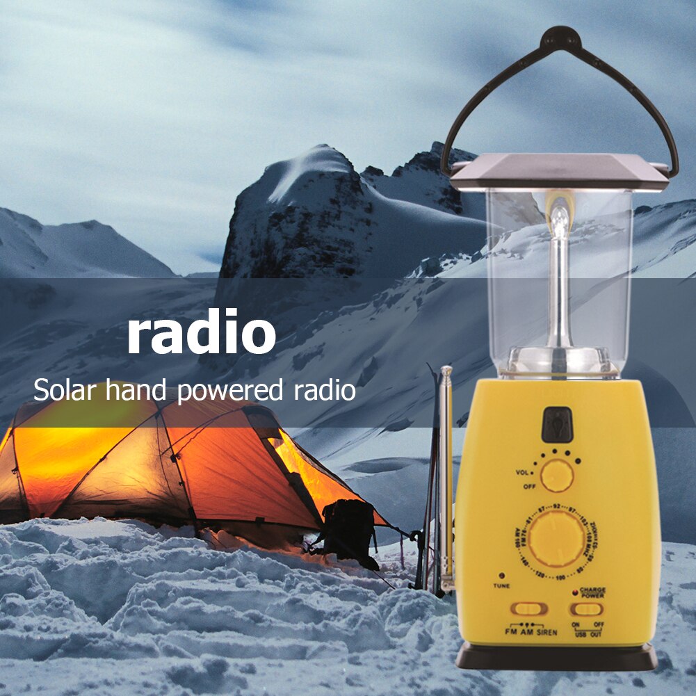 Multifunctionele Solar Radio Hand Crank Emergency ... – Grandado