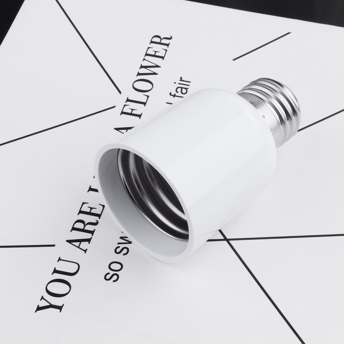 US STOCK Light Socket E27 to E40 Adapter Medium Sc... – Grandado