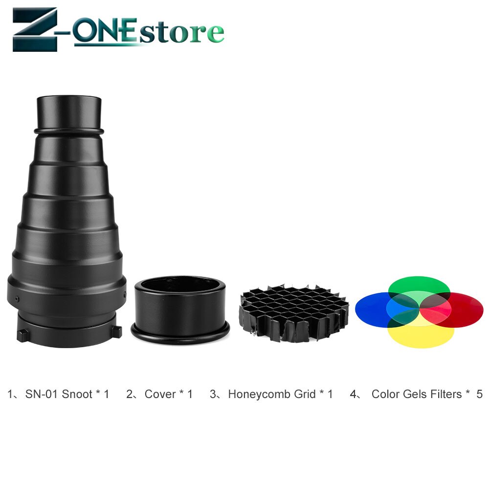 Godox SN-01 With Color Filter Conical Snoot Studio... – Grandado