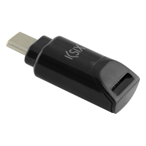 Micro Sd Naar USB-C Adapter Ksix Zwart – Vicedeal