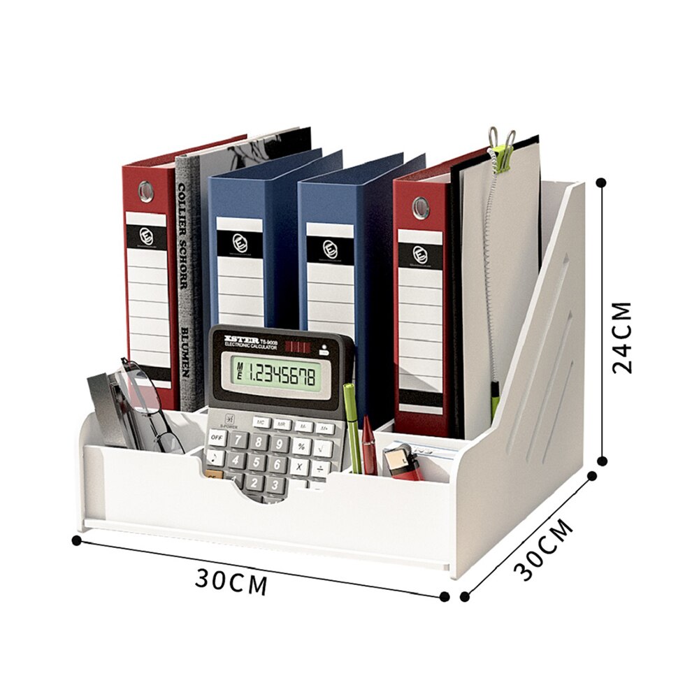 Book Magazine Holder Desk Organizer Stationery Sto... – Vicedeal