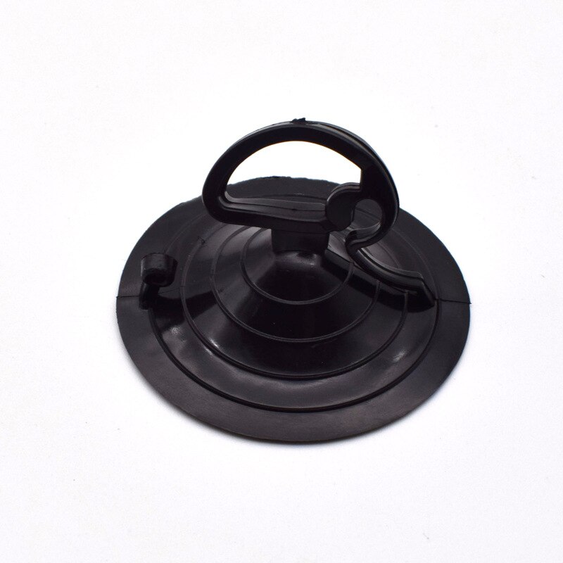 10x Black Zuignap Sucker Rubber PVC Zuignap Haak Z... – Grandado