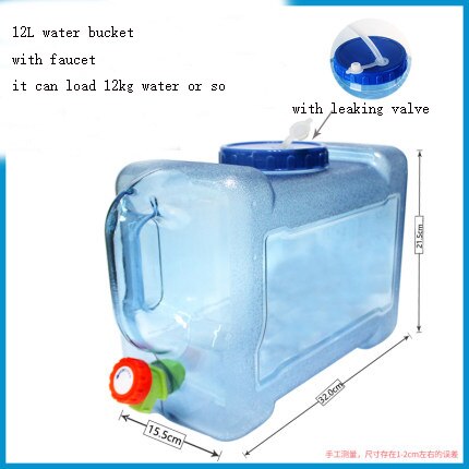 XMT-HOME 12L Emmer Met Kraan Outdoor Auto Drinken ... – Grandado