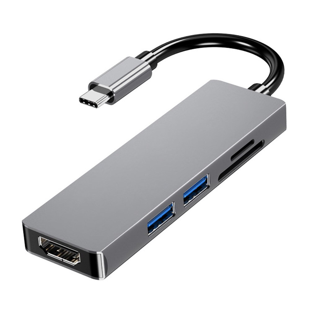 5 in 1 USB Typ-C Hub Konverter Kompakte tragbar Tr... – Grandado