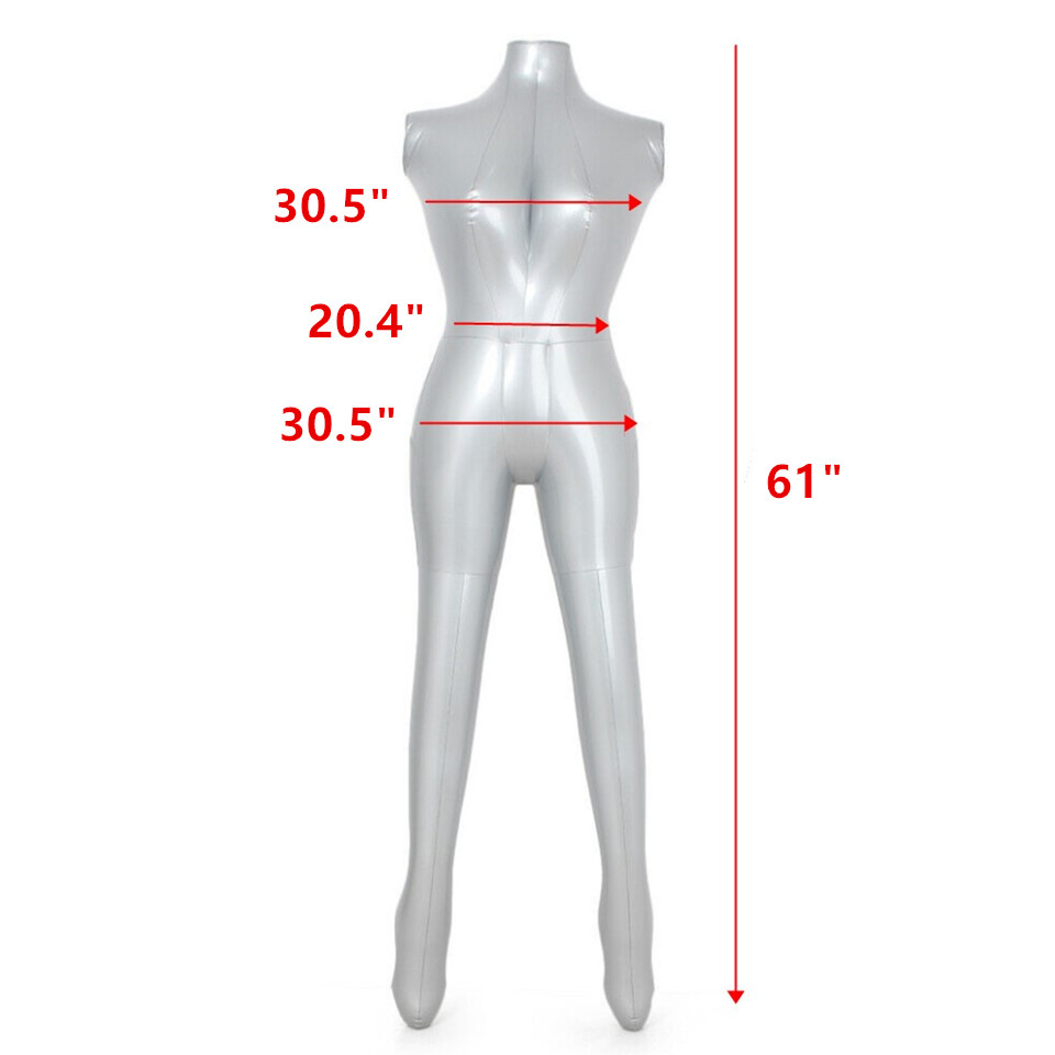 PVC Inflatable Full Body Practical Mannequin Dummy... – Grandado