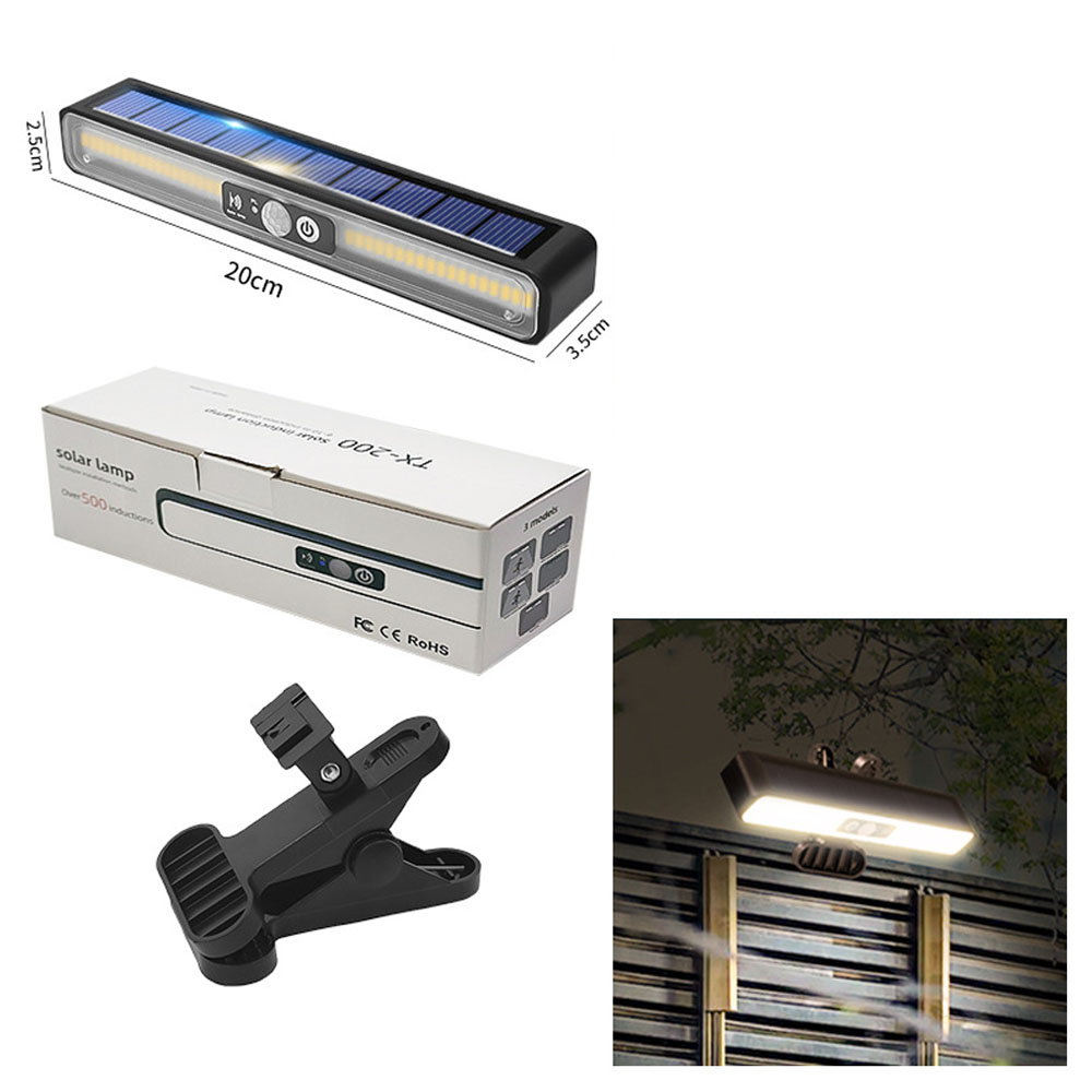 Clip On Solar Motion Lights Outdoor Waterproof,Sol... – Grandado