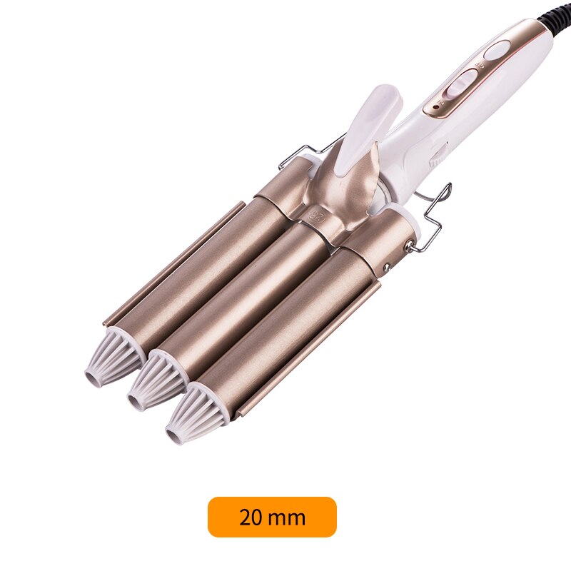 Hair Curler Curling Iron Ceramic Triple Barrel Hai... – Grandado